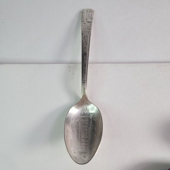 Accents | 1939 New York Worlds Fair 6 Collectible Spoon Railroad ...